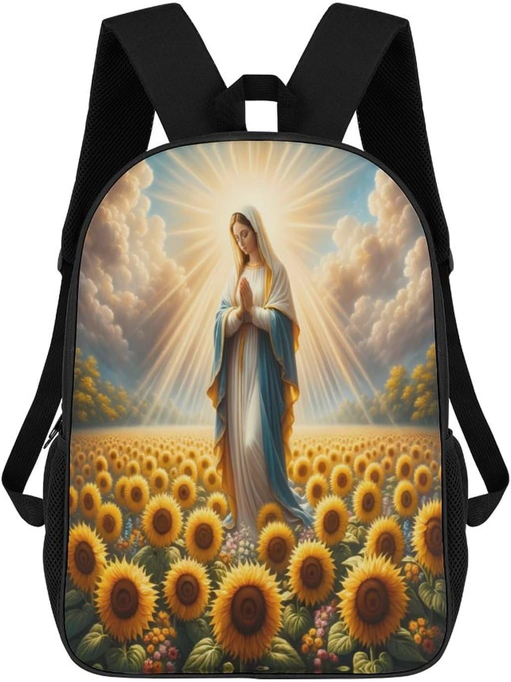 Our Lady of Guadalupe Backpack Laptop Backpack Virgin Mary Adjustable ...