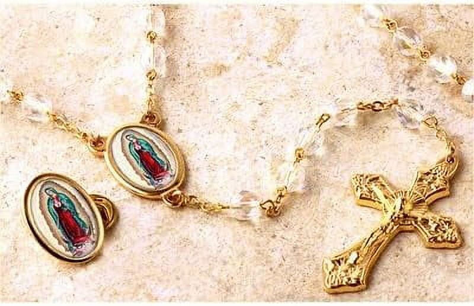 Our Lady of Guadalupe Rosary and Label Pin - Walmart.com