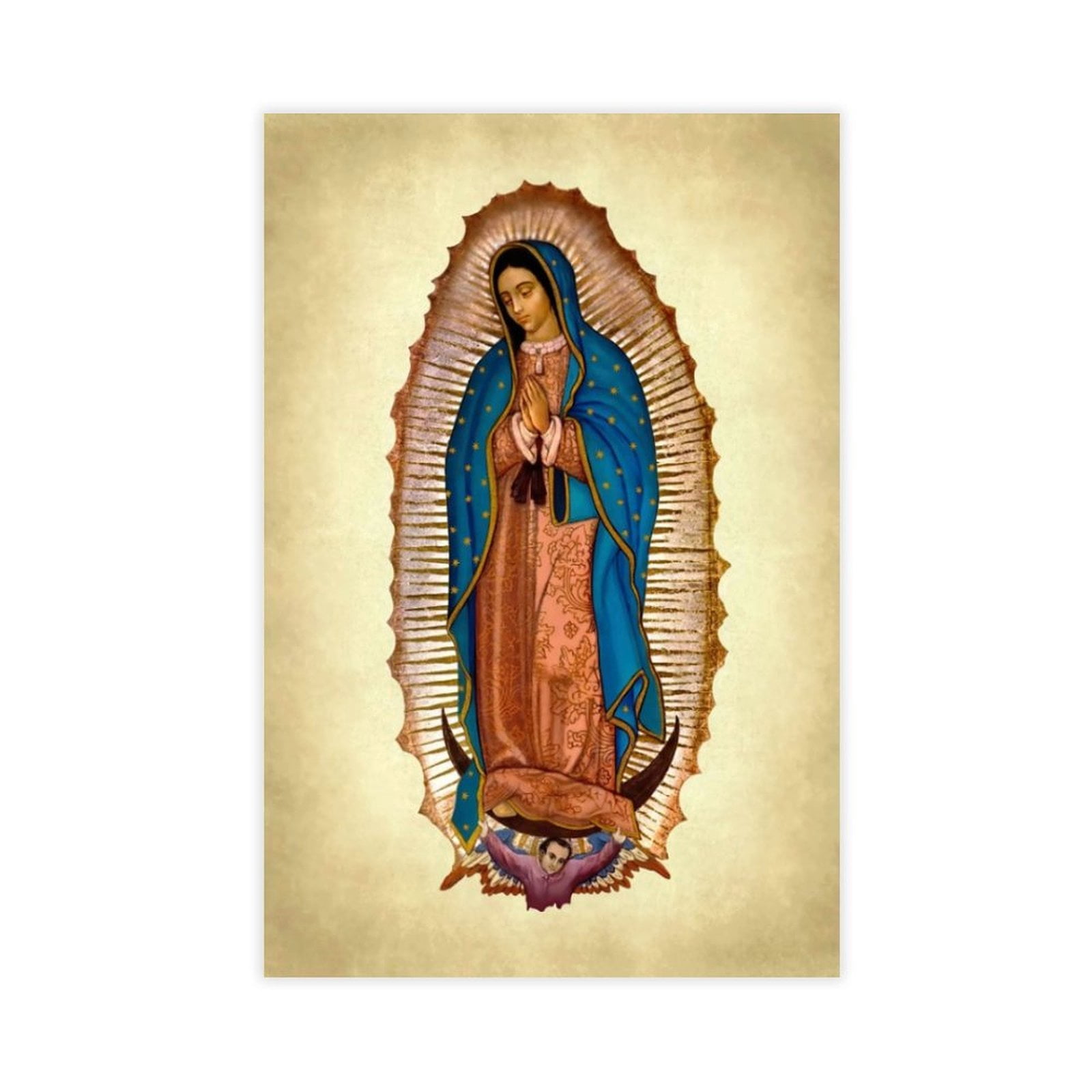 Our Lady of Guadalupe Virgin Mary Immaculate Mary Religious Art Print ...