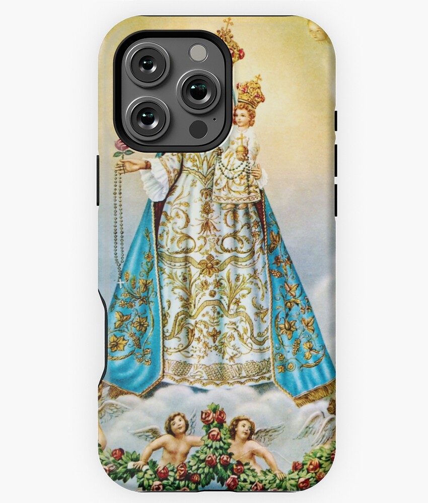 Our Lady of the Rosary Catholic Phone Case for iPhone 16 15 14 13 12 11 ...