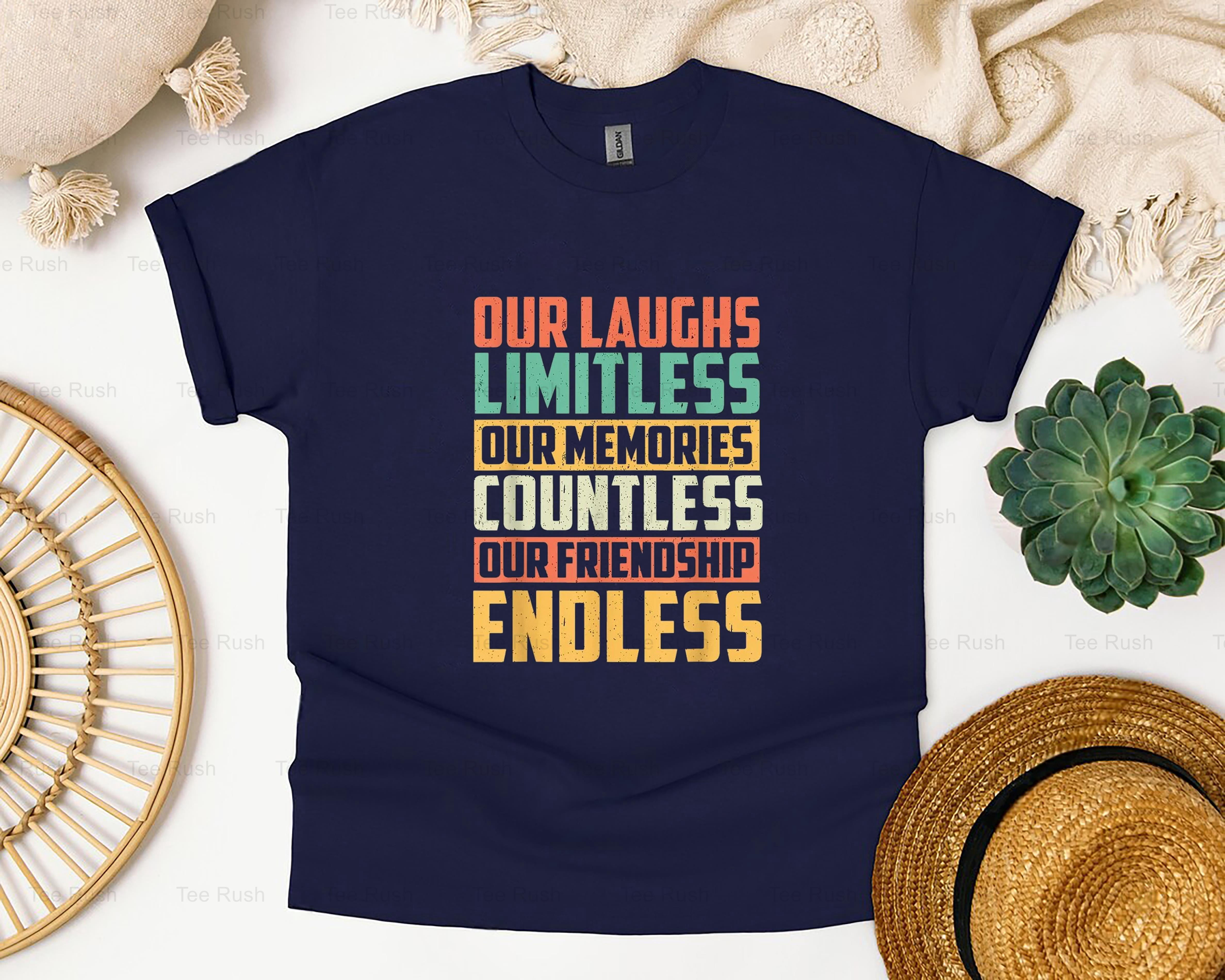 Our Laughs Limitless Funny Best Friend Appreciation Gift BFF ...
