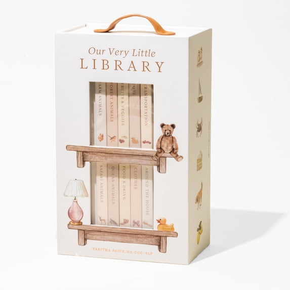Tabitha Paige Children's Book Our Little Library Board Book Set ...
