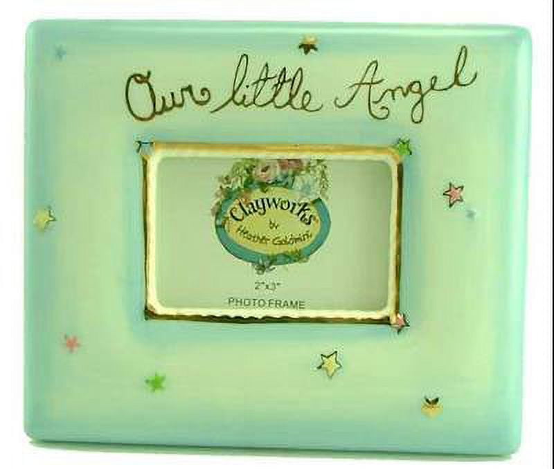 Our Little Angel Blue Frame - Clayworks - Walmart.com