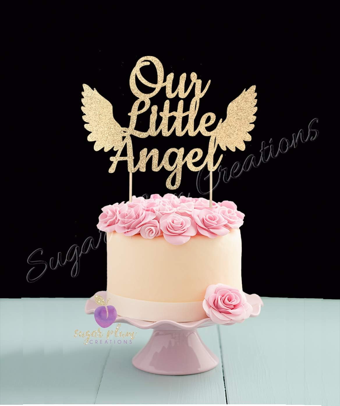 Our Little Angel Cake Topper - Walmart.com