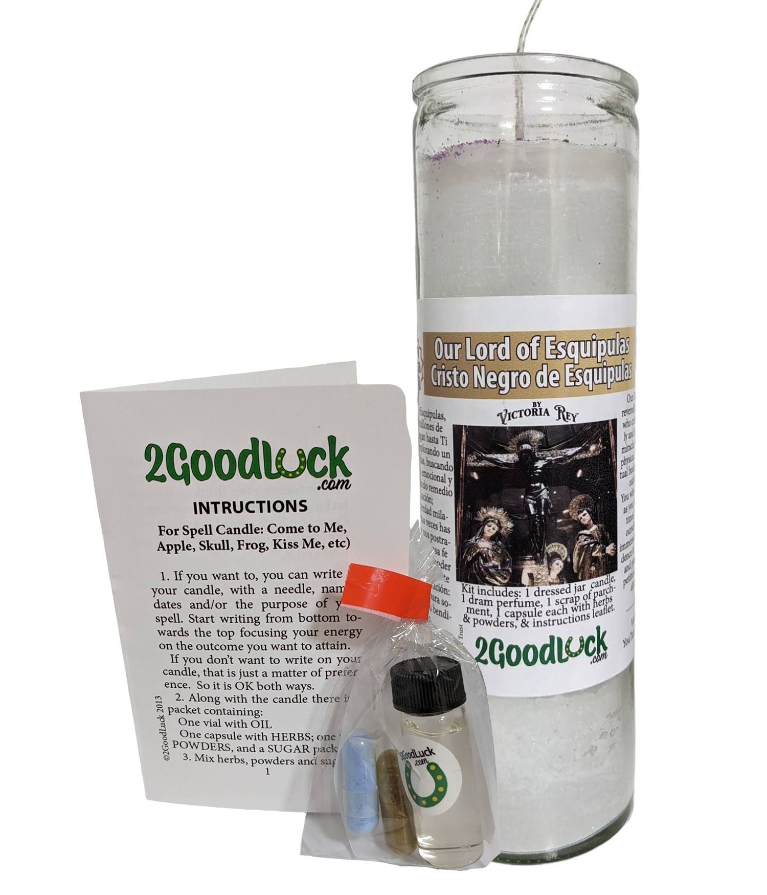 Our Lord of Esquipulas Dressed Candle Kit - Señor De Esquipulas ...