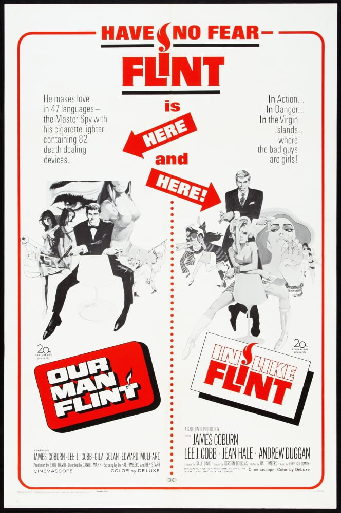 Our Man Flint 1966 In Like Flint 1967 U Movie Poster Masterprint ...
