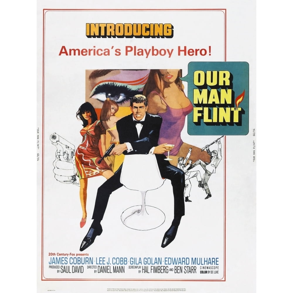 Our Man Flint U Movie Poster Masterprint - Walmart.com