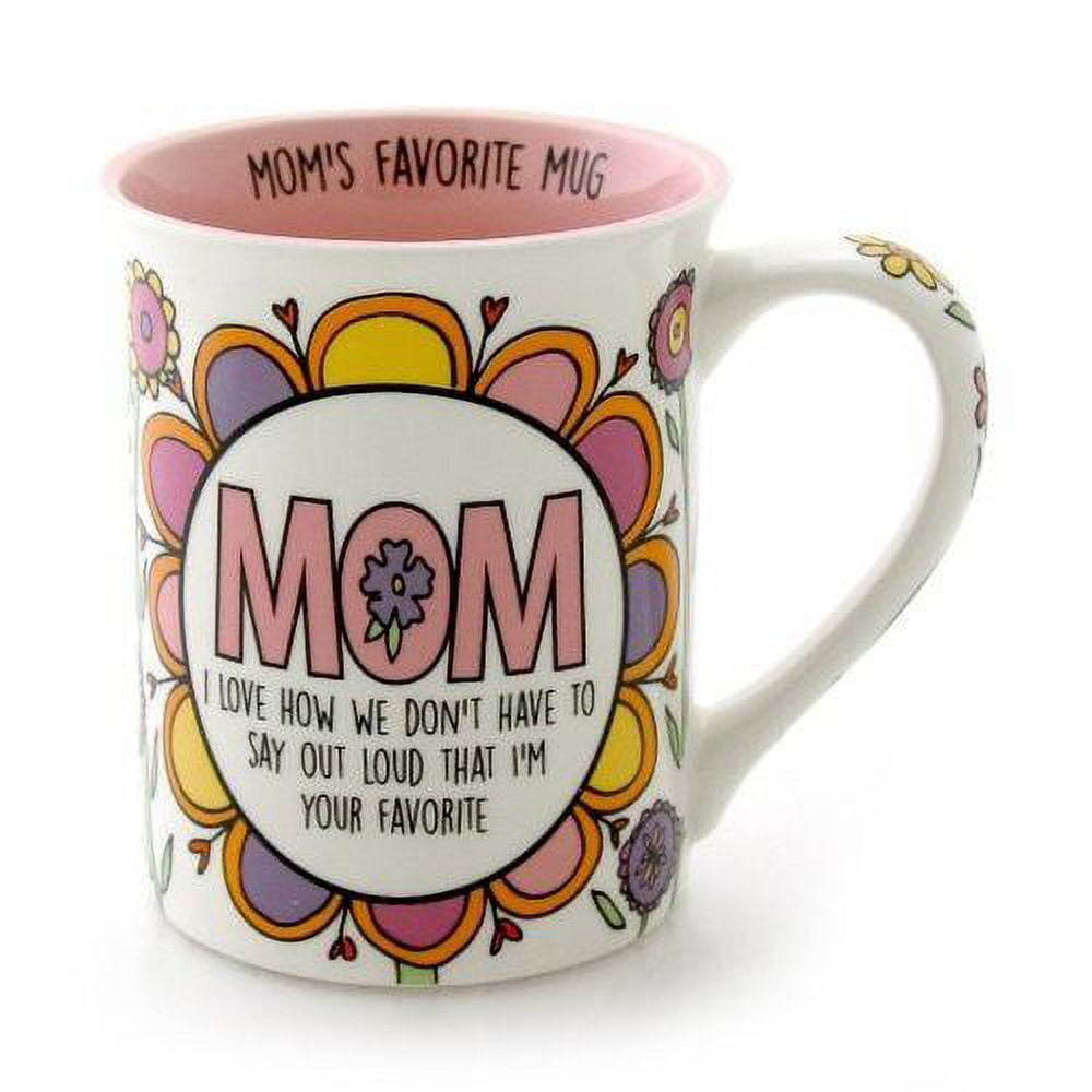 Enesco Our Name is Mud Moms Favorite Mug, Multicolor - Walmart.com