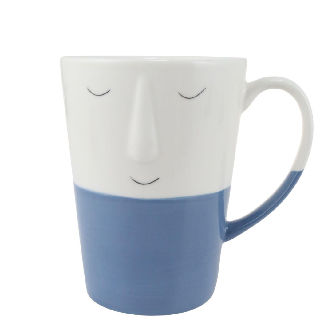 Our Name Is Mud Sculpted Face Tall Dada Mug - Walmart.com