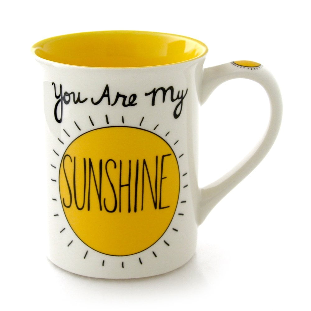 Enesco Our Name is Mud - 'You are My Sunshine' Mug, 16 oz, Multicolor ...