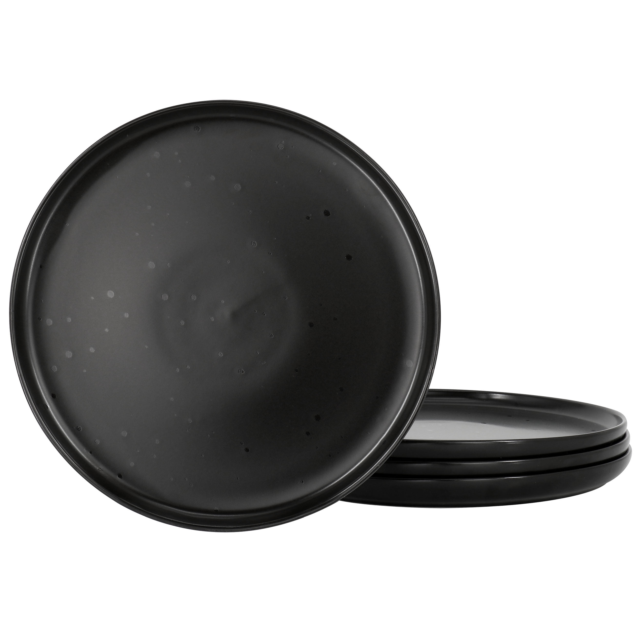 Our Table Landon Stoneware Salad Plate Set - 4 Inch Diameter - Walmart.com