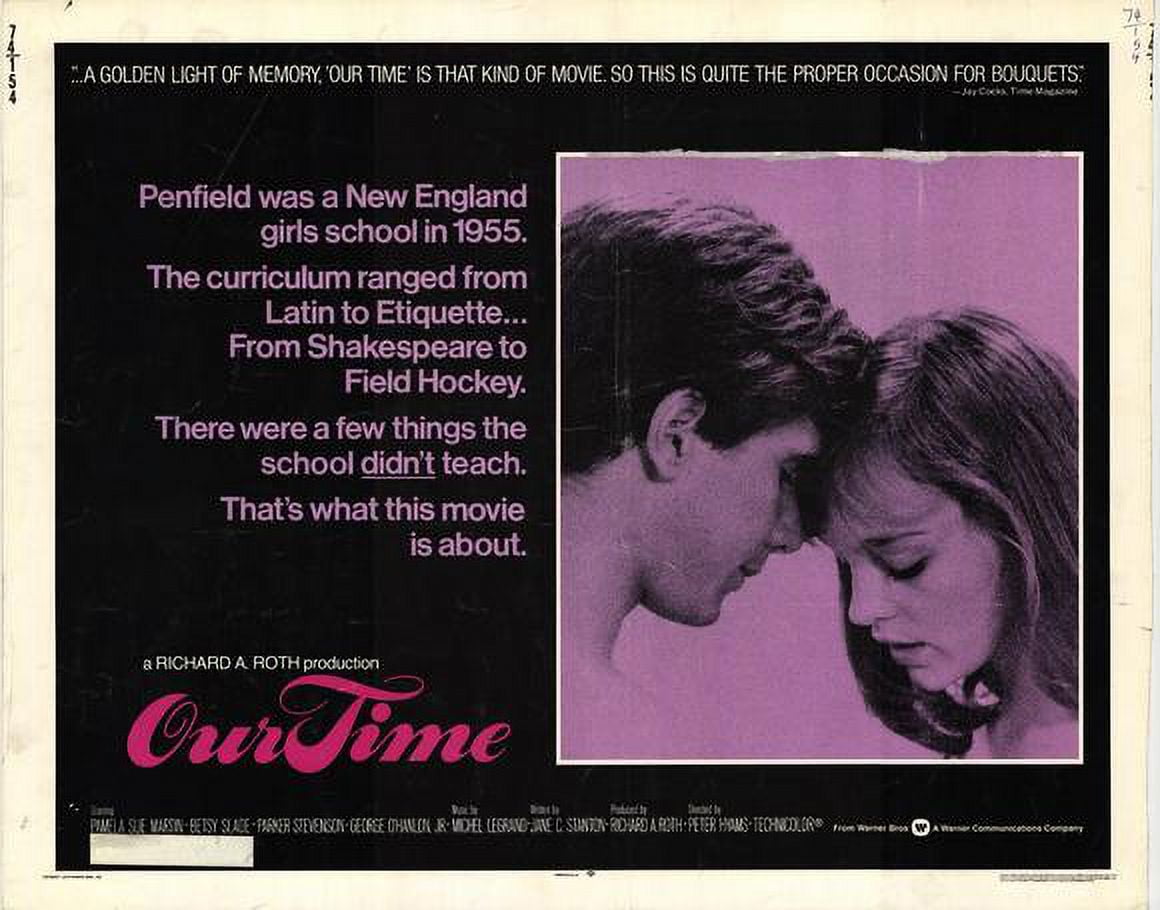 Our Time - movie POSTER (Style A) (11" x 14") (1974) - Walmart.com