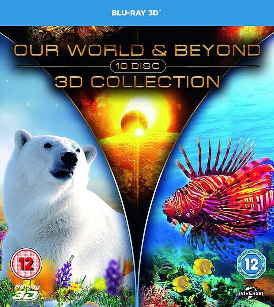 Our World & Beyond: 3D Collection (2D & 3D Versions) (Blu-ray + Blu-ray), Universal Import ...