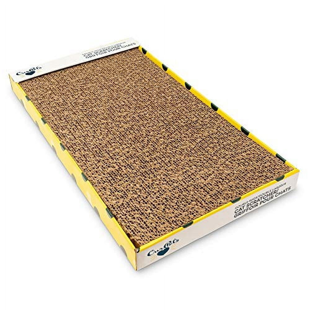 DBL WIDE CORRUGATED SCRATCHER, COSMIC CATNIP - Walmart.com