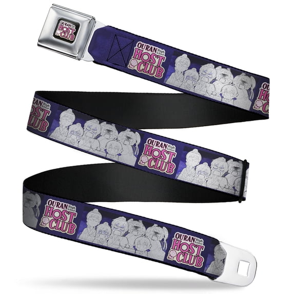 Ouran High School Host Club Belt, Seatbelt Buckle Belt, Ouran High ...