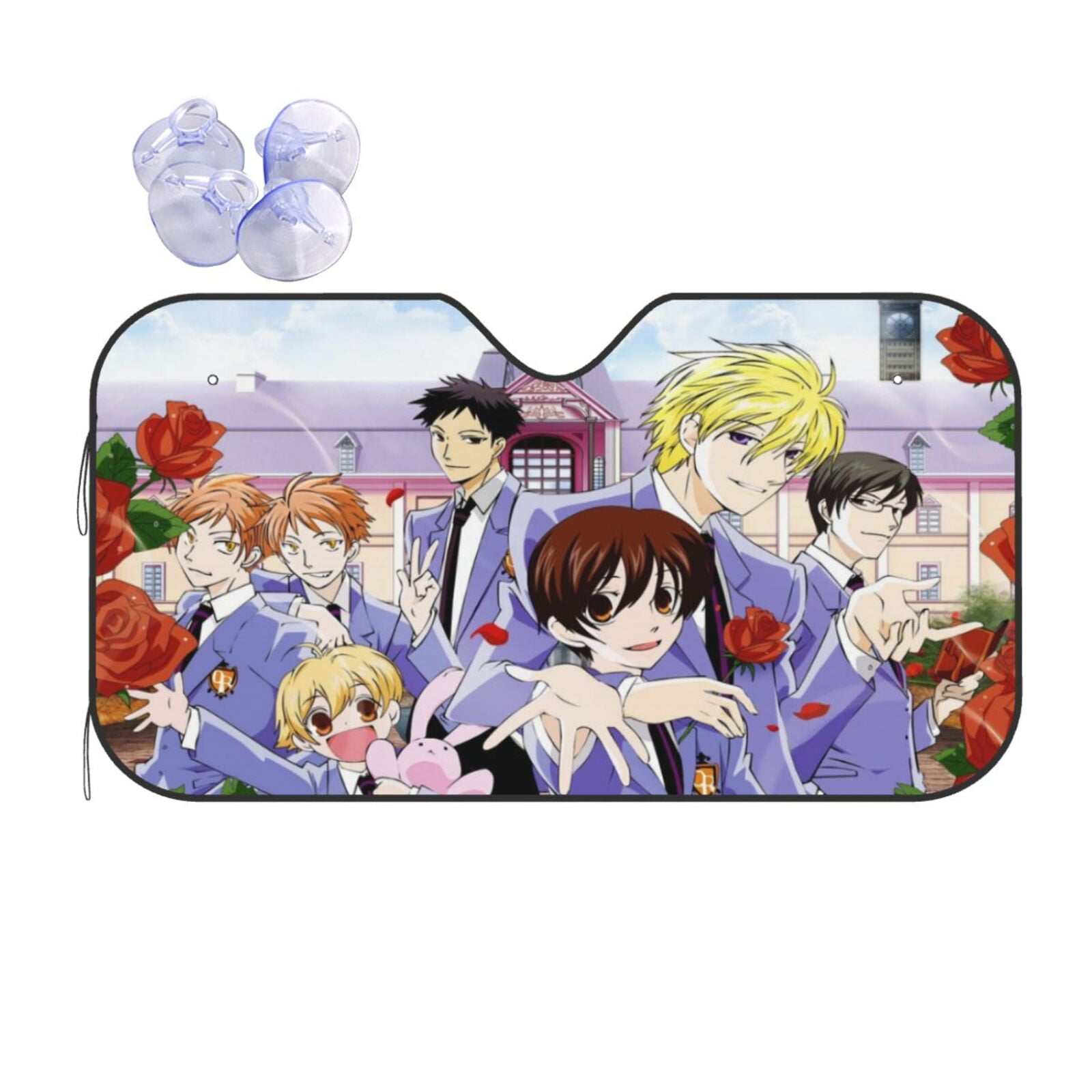 Ouran High School Host Club Car Sun Shade Windshield Portable Sun ...