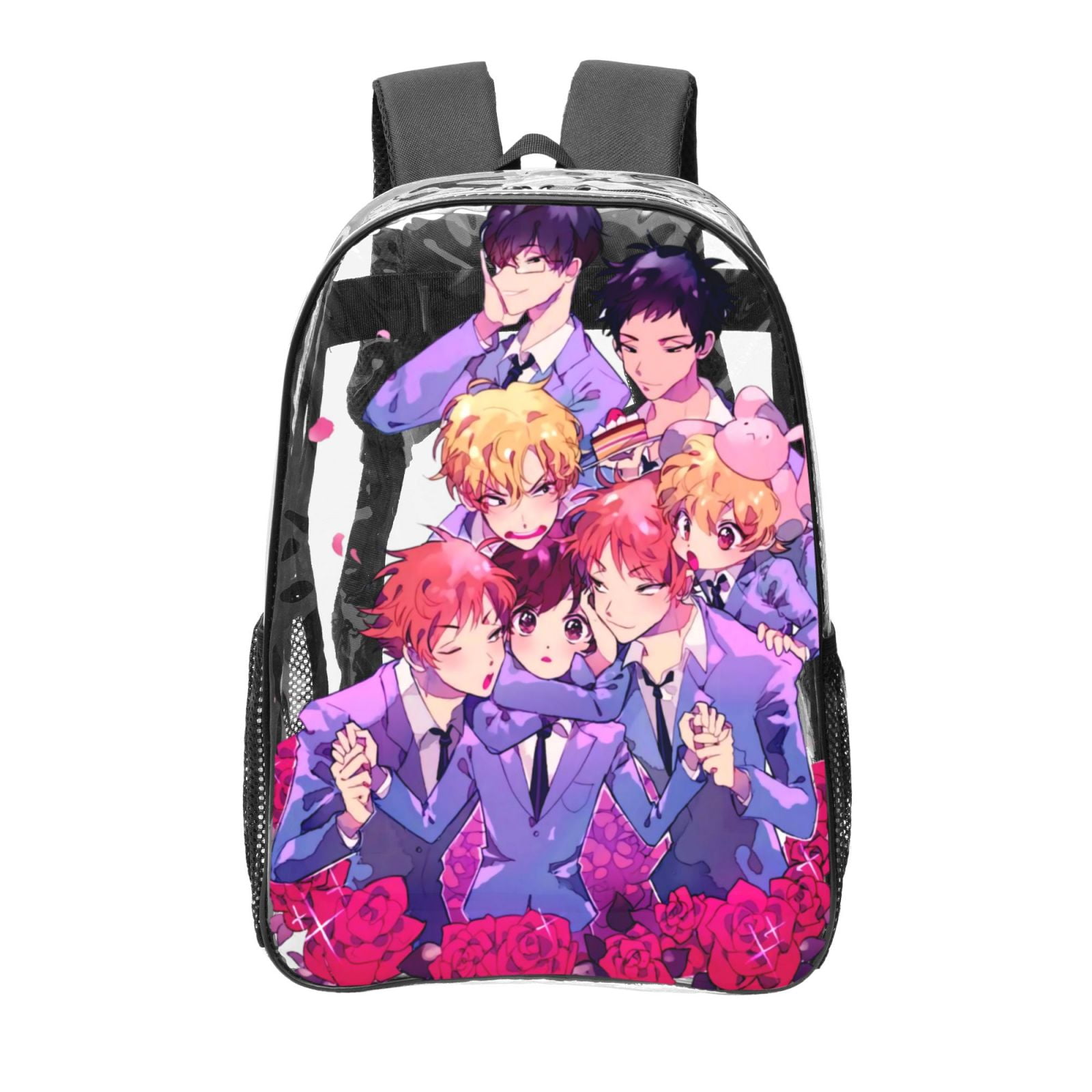 Ouran High School Host Club Transparent Backpack Fashion Travel ...