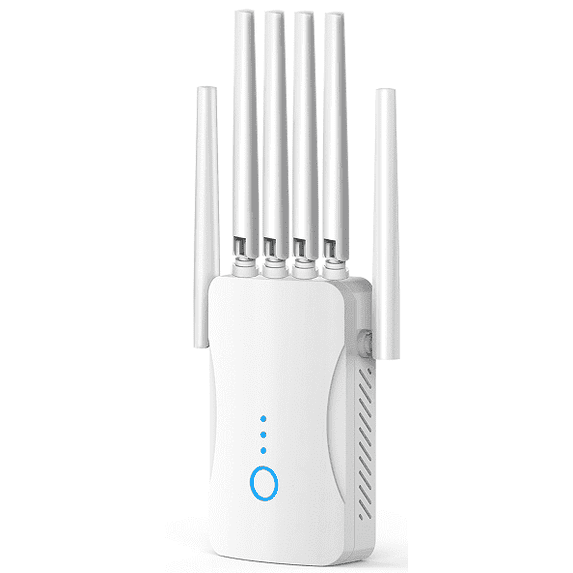 Ourlife 2026 Dual Band WiFi Range Extender with 6 External Antennas ...
