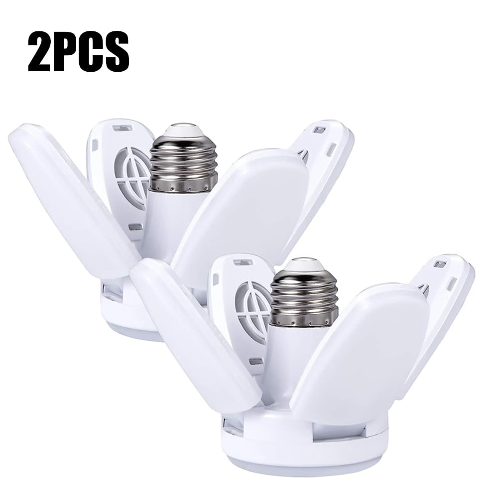 35W LED Garage Light, E26 Base, 6500K Daylight, Adjustable Bulbs for ...