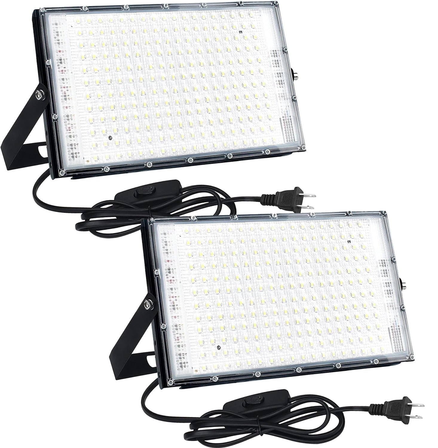 Ouside Outdoor LED Spotlights, 150W 15,000 Lumens, IP65 Waterproof ...