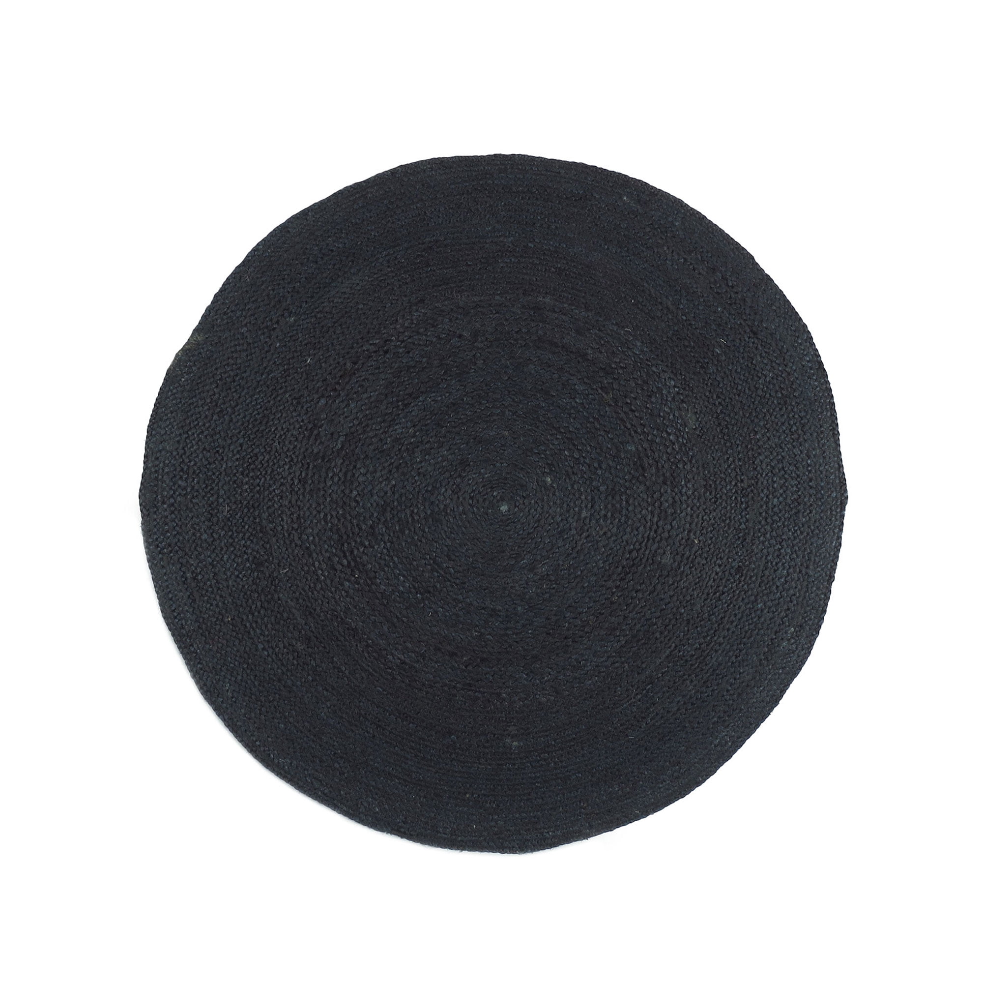 Oussum Hand Woven Natural Jute Area Rug Round Indoor Home Décor Area ...