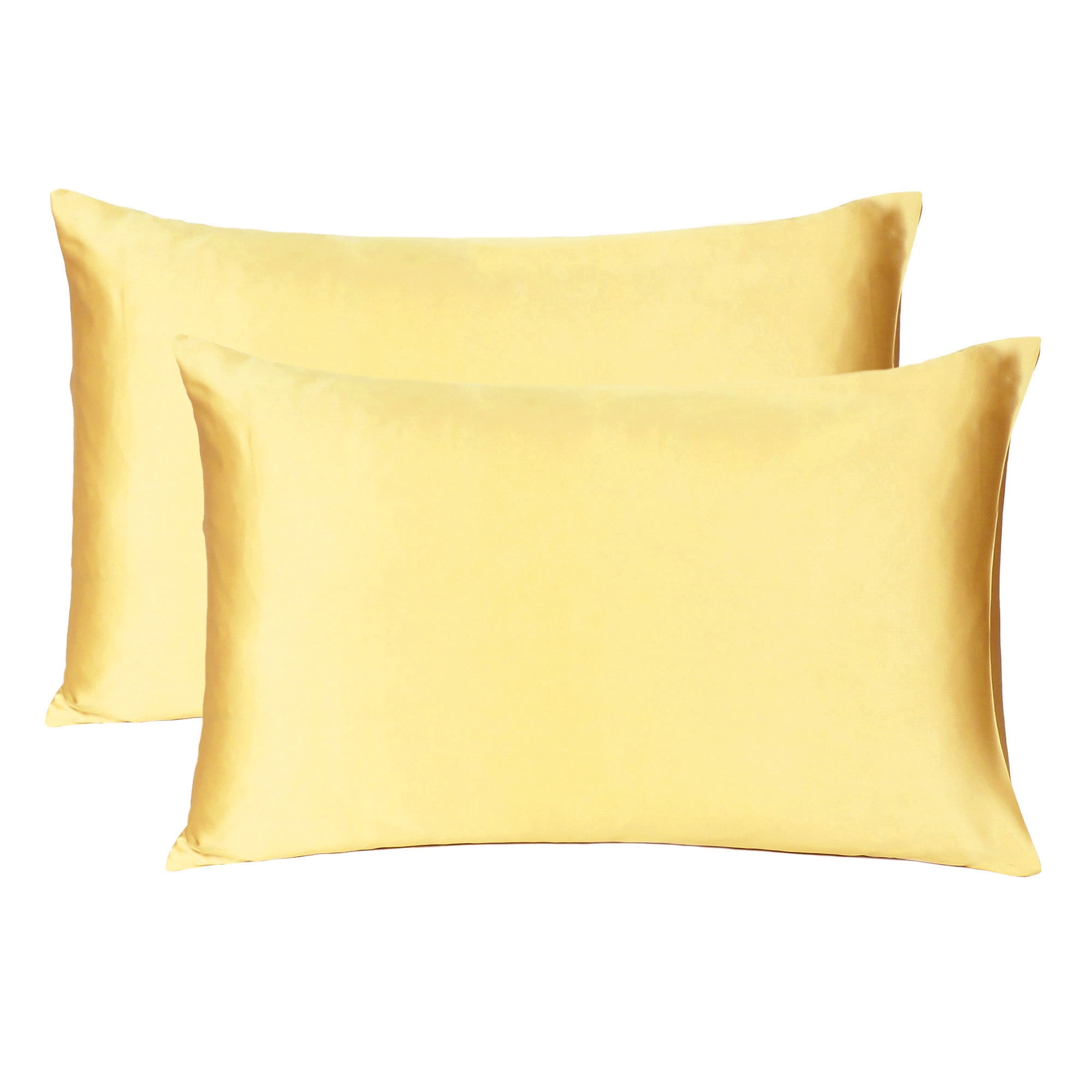 Oussum Satin Pillowcases 2-Pack for Hair Skin Standard King Queen Bed ...