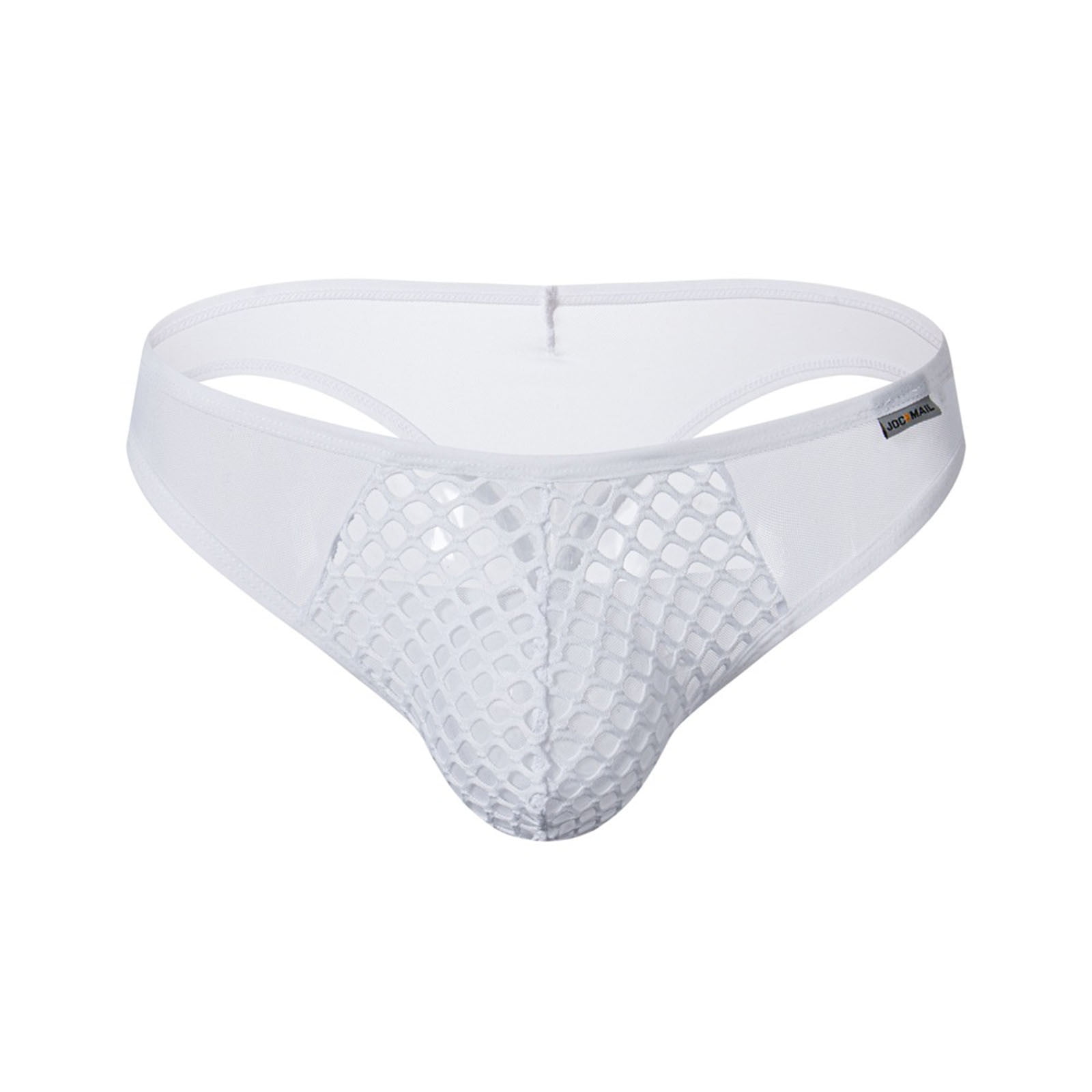 Ousvtion Men's Sexy G-Strings Mesh Sheer Boxer Briefs Fishnet See ...