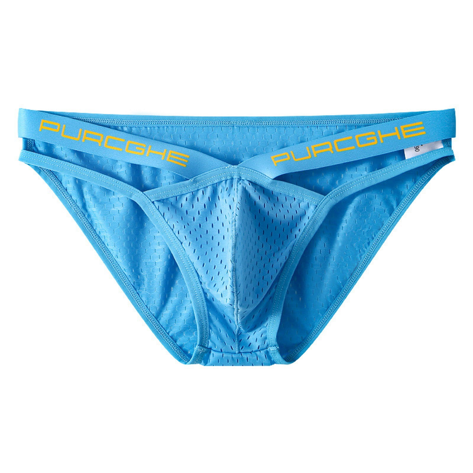 Ousvtion Saving Mens Underwear Briefs Low Rise Mesh Boxers Fly with ...