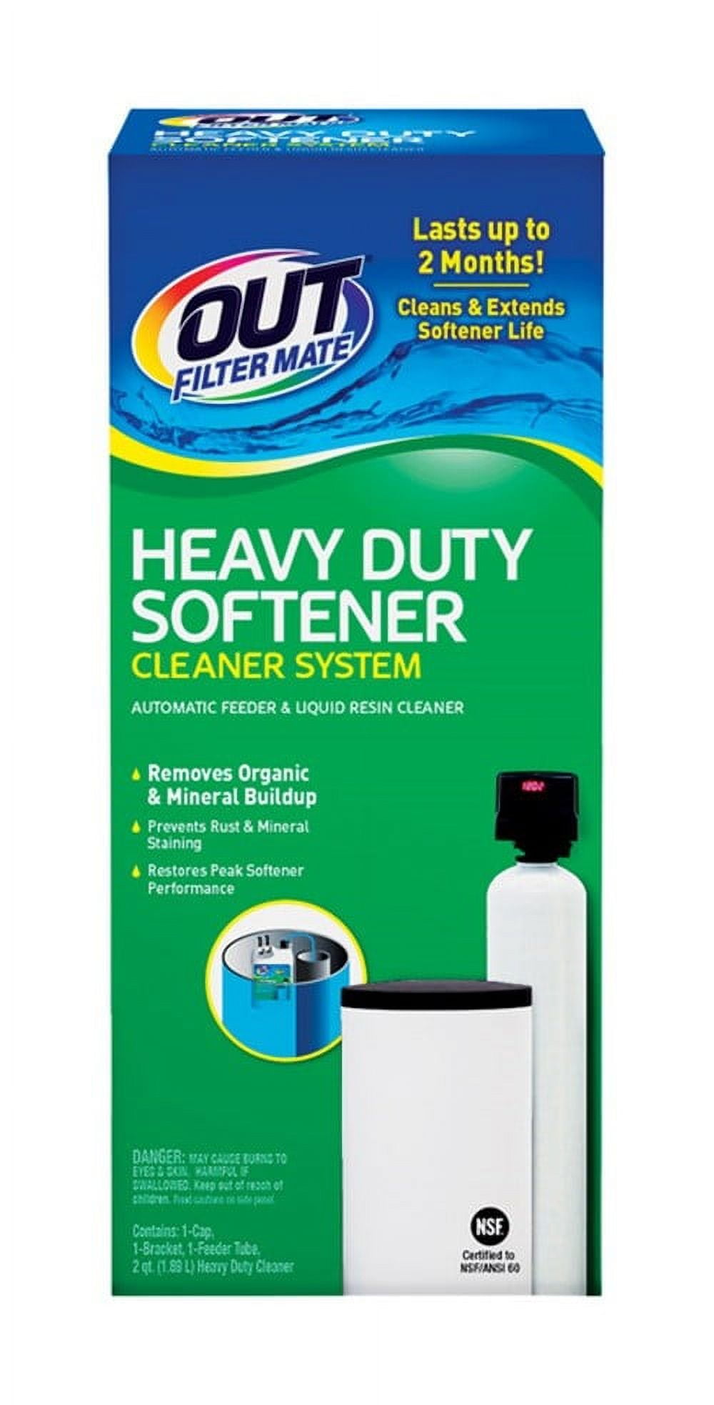 Out Filter Mate HD11K Water Softener Cleaner, 2 Quarts - Walmart ...