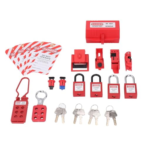 Out Tag Out Kits Electrical, Lockout Tagout Kit, Hasps Plug Lockout ...