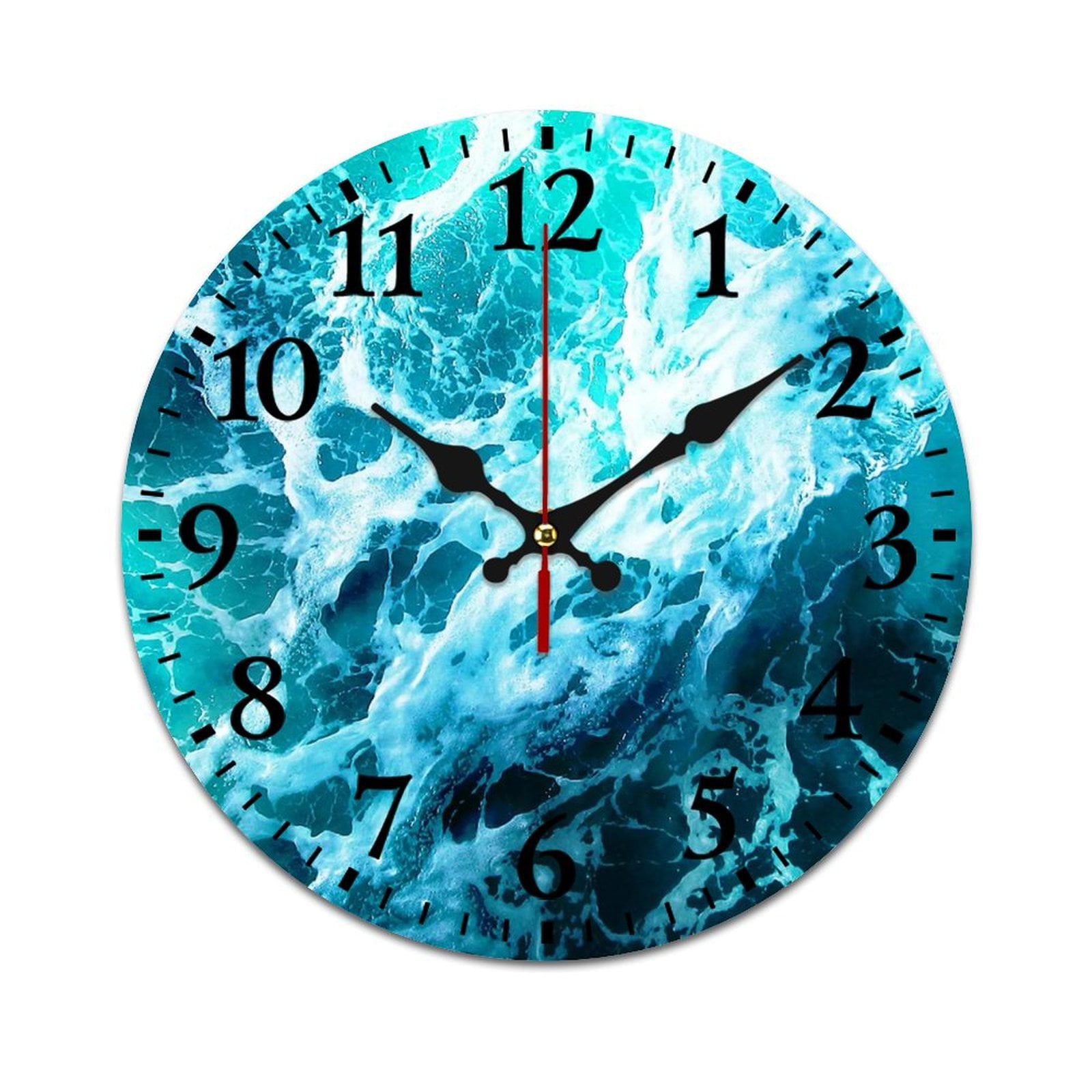 Out There in The Ocean Wall Clock Modern Design Clocks Wall Hanging ...