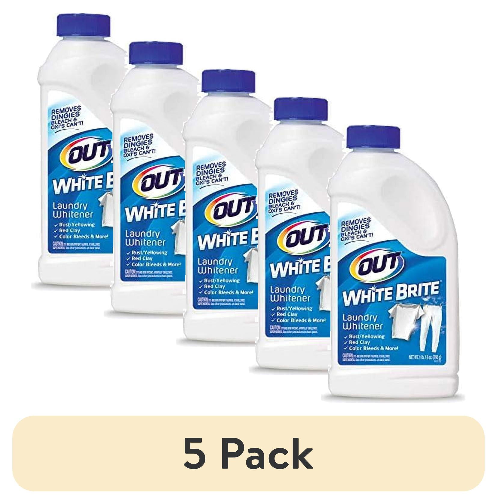 (5 pack) Out White Brite Laundry Whitener Powder, 1 lb 12 Ounce ...