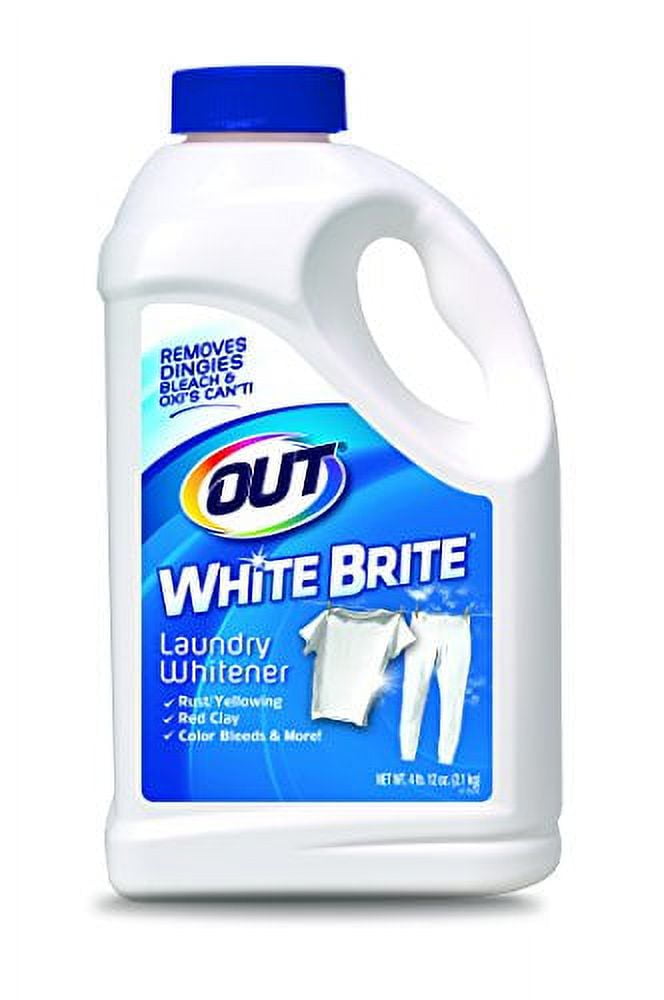 Out White Brite Laundry Whitener Removes Rust Stains & Yellowing Dirt ...