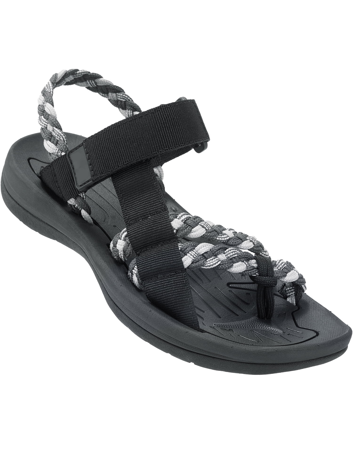 OutPro Hiking Sandals for Womens Comfortable Walking Flip Flop Sandals ...