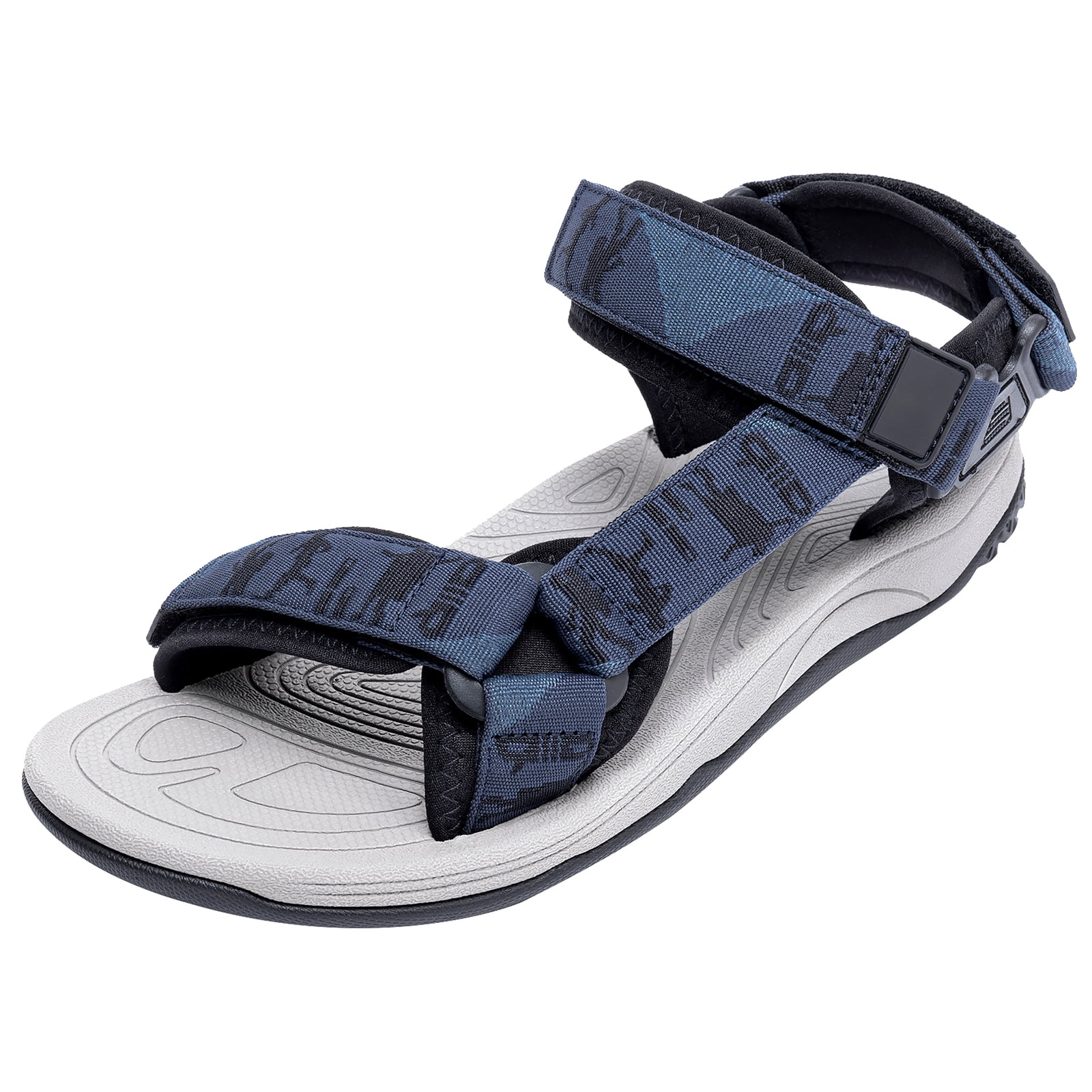 OutPro Men's Hiking Sandals Arch Support Casual Sandals Male Outdoor ...