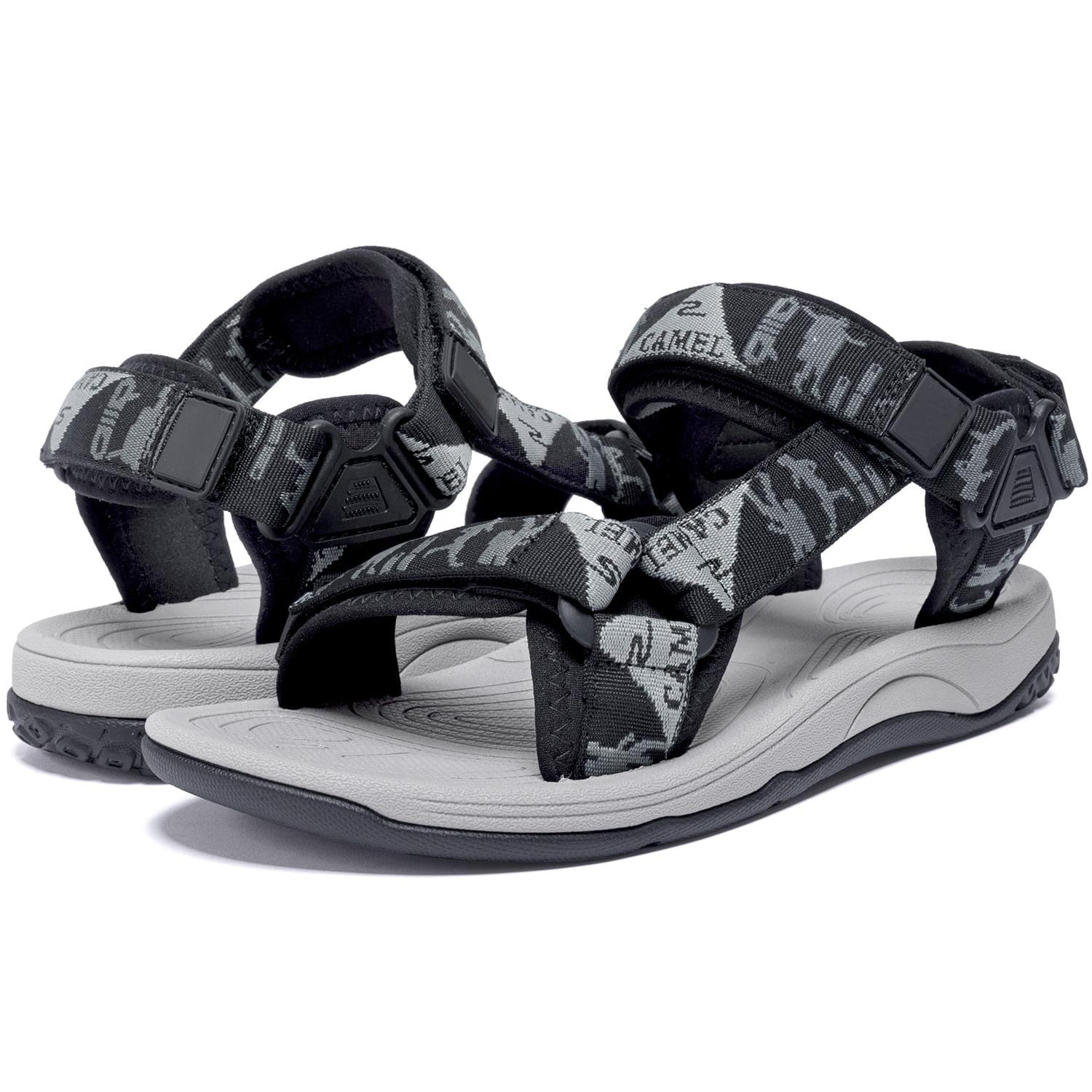 OutPro Men's Hiking Sandals Arch Support Casual Sandals Male Summer ...