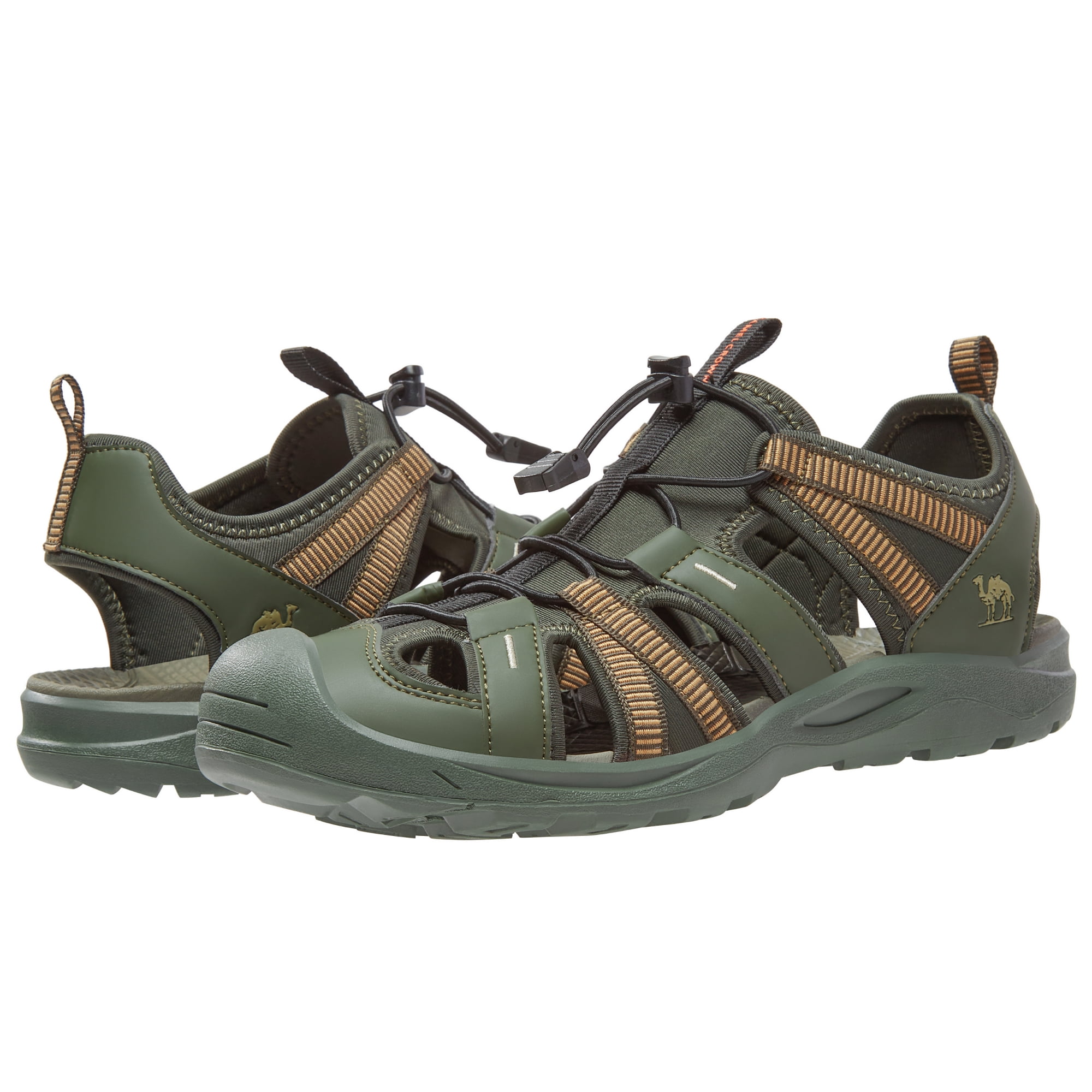 OutPro Men's Hiking Sandals Closed Toe Water Sandals Athletic Sport ...