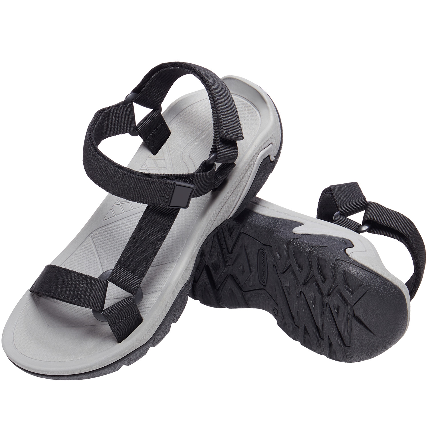 UMfun Woman Summer Fashion Casual Sandals Casual Flat Solid Color ...