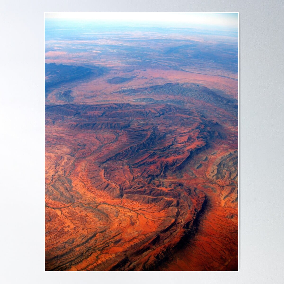 Outback Australia - Vertebrae Poster Wall Art, Modern Wall Decor For ...