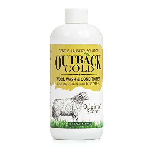 Outback Gold Wool Wash, Original Scent, Natural Plant Based Liquid ...