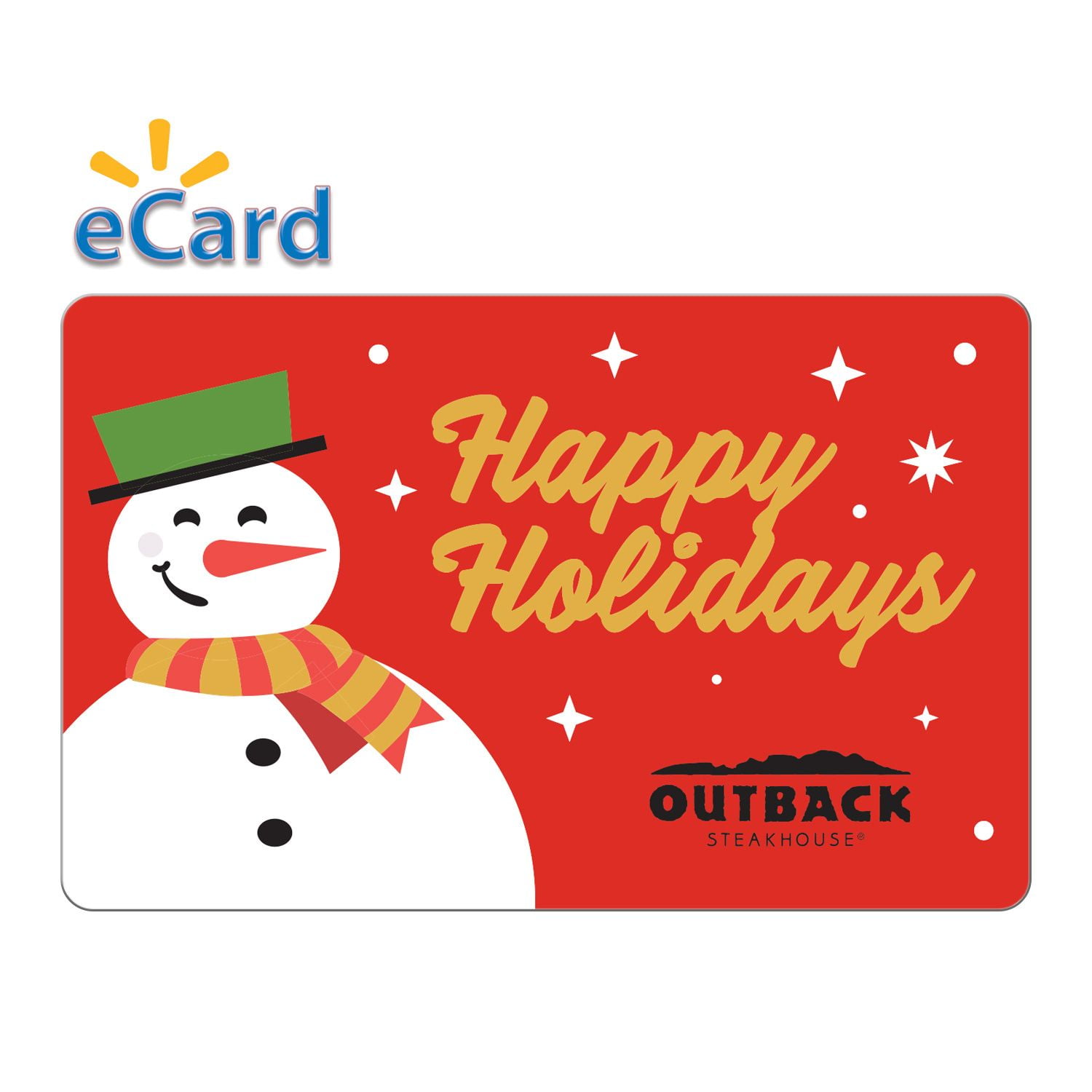 Outback Holiday $25 eGift Card - Walmart.com