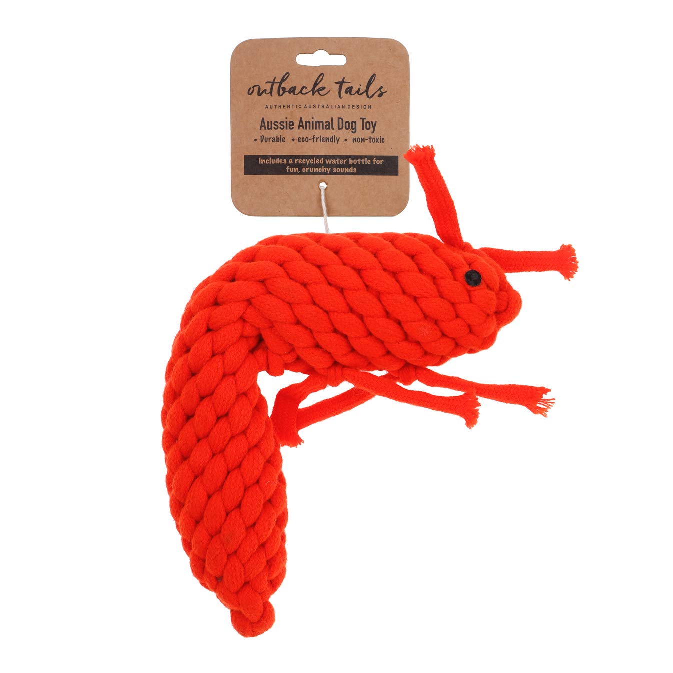 Outback Tails - Prawn - Rope Toy, Premium Dog Toy (OTTOYPRAWN ...