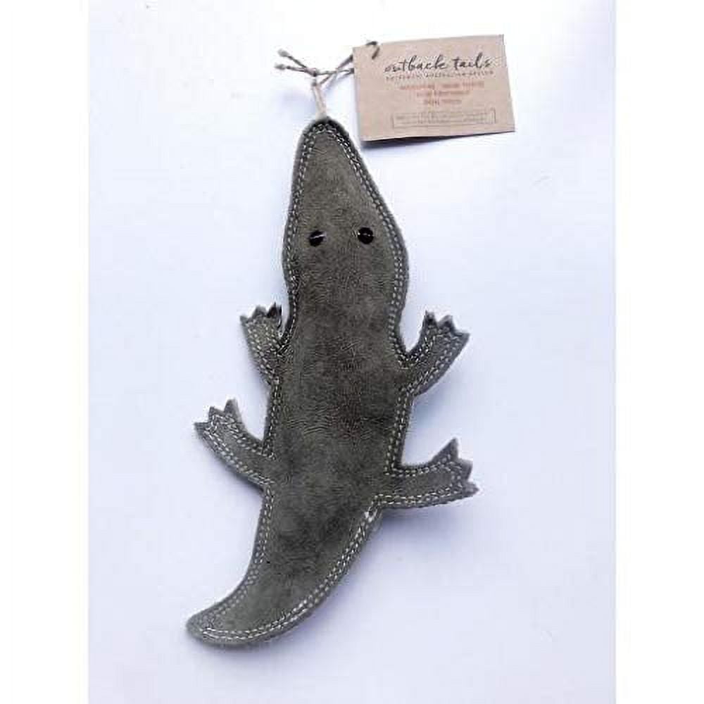 Outback Tails - Steve The Crocodile Suede, Premium Dog Toy ...