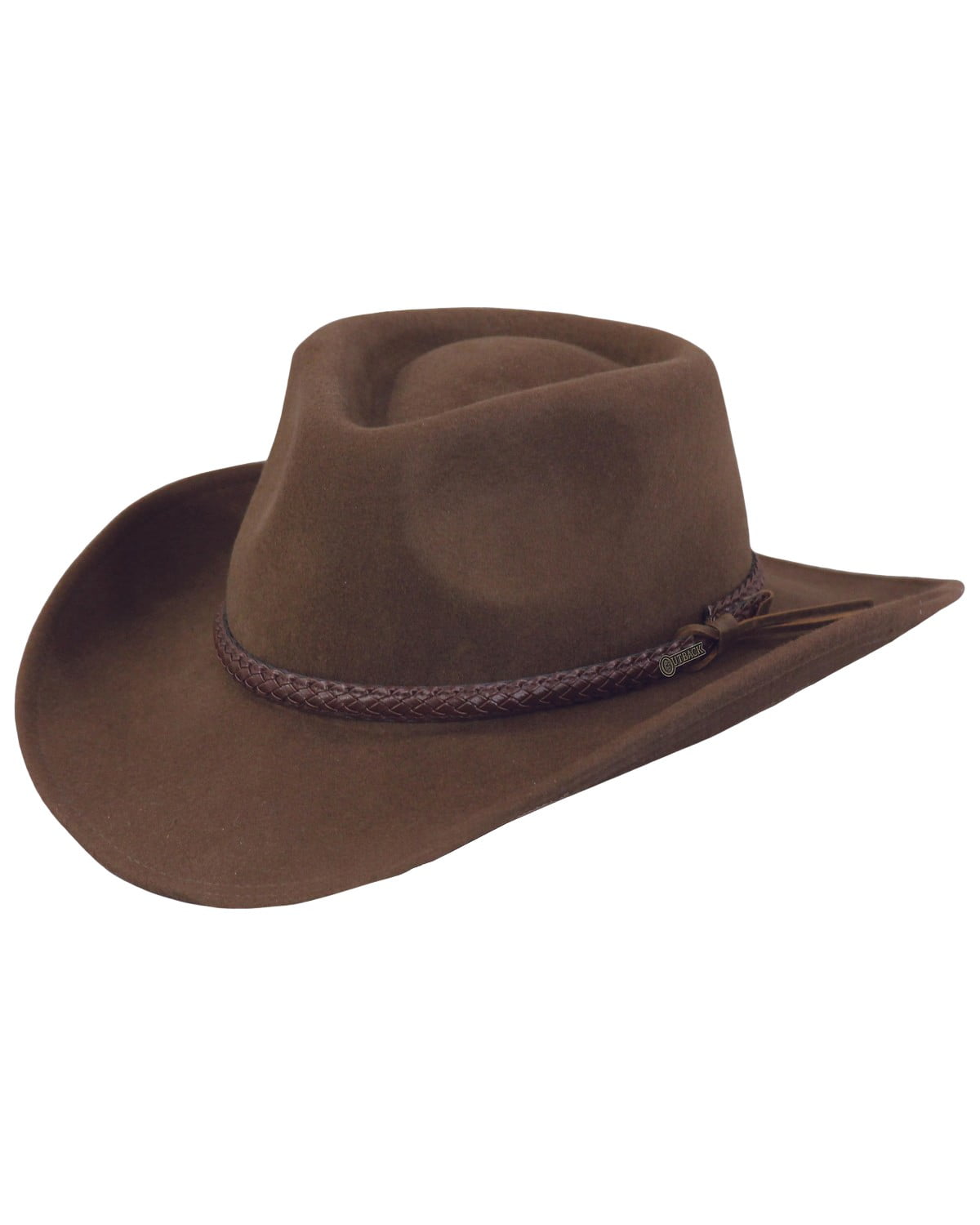 Outback Trading Co Men's Co. Dusty River Crushable Felt Western Fashion ...