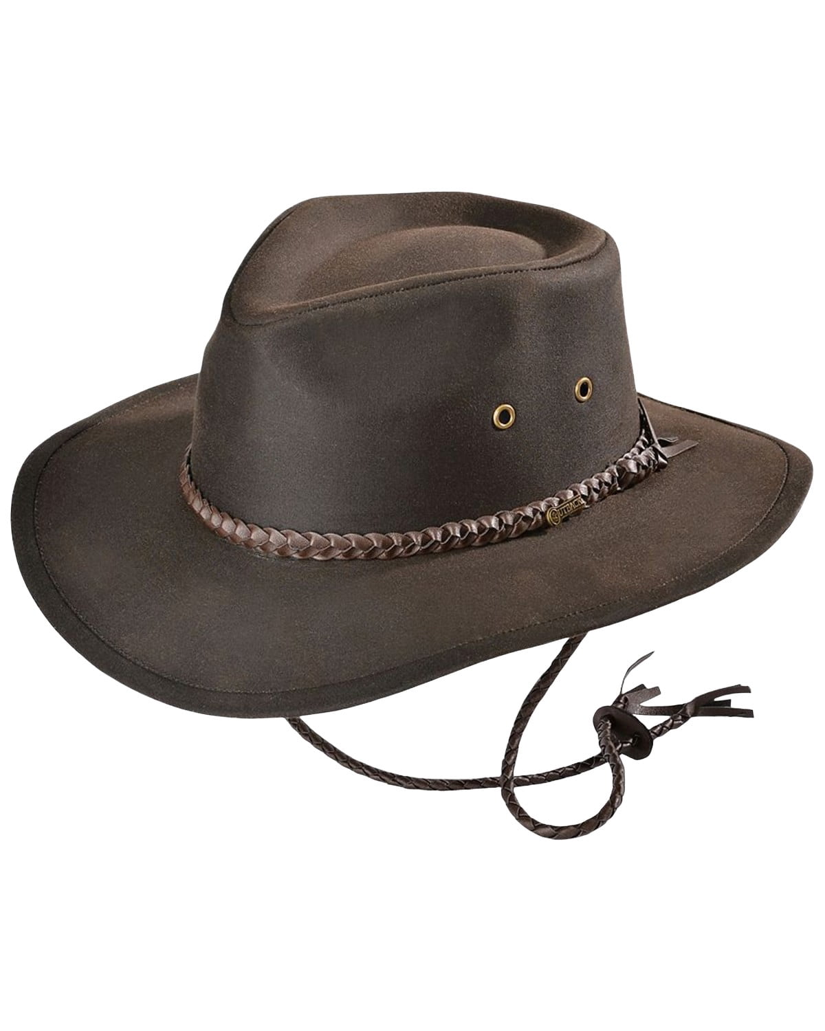 Outback Trading Co Men's Co. Grizzly Upf 50 Sun Protection Oilskin Hat ...