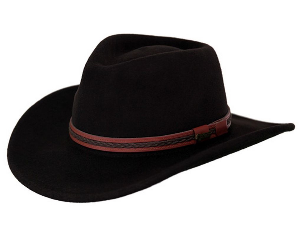Outback Trading Co Men's Co. High Country Crushable Felt Western ...
