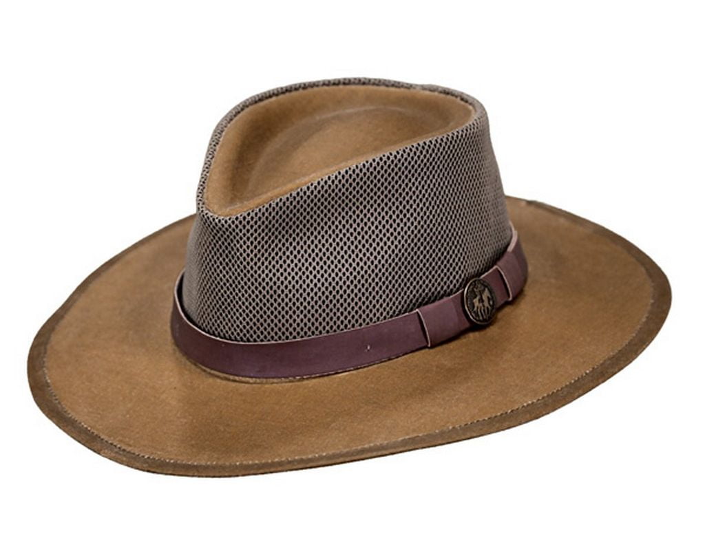 Outback Trading Co Men's Co. Oilskin Kodiak Hat - 1472TAN - Walmart.com