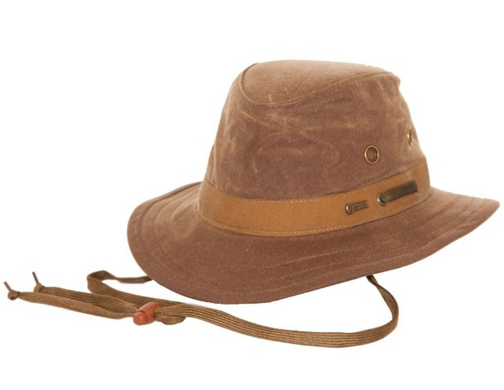 Outback Trading Co Men's Co. Oilskin Willis Crushable Hat - 1477TAN ...