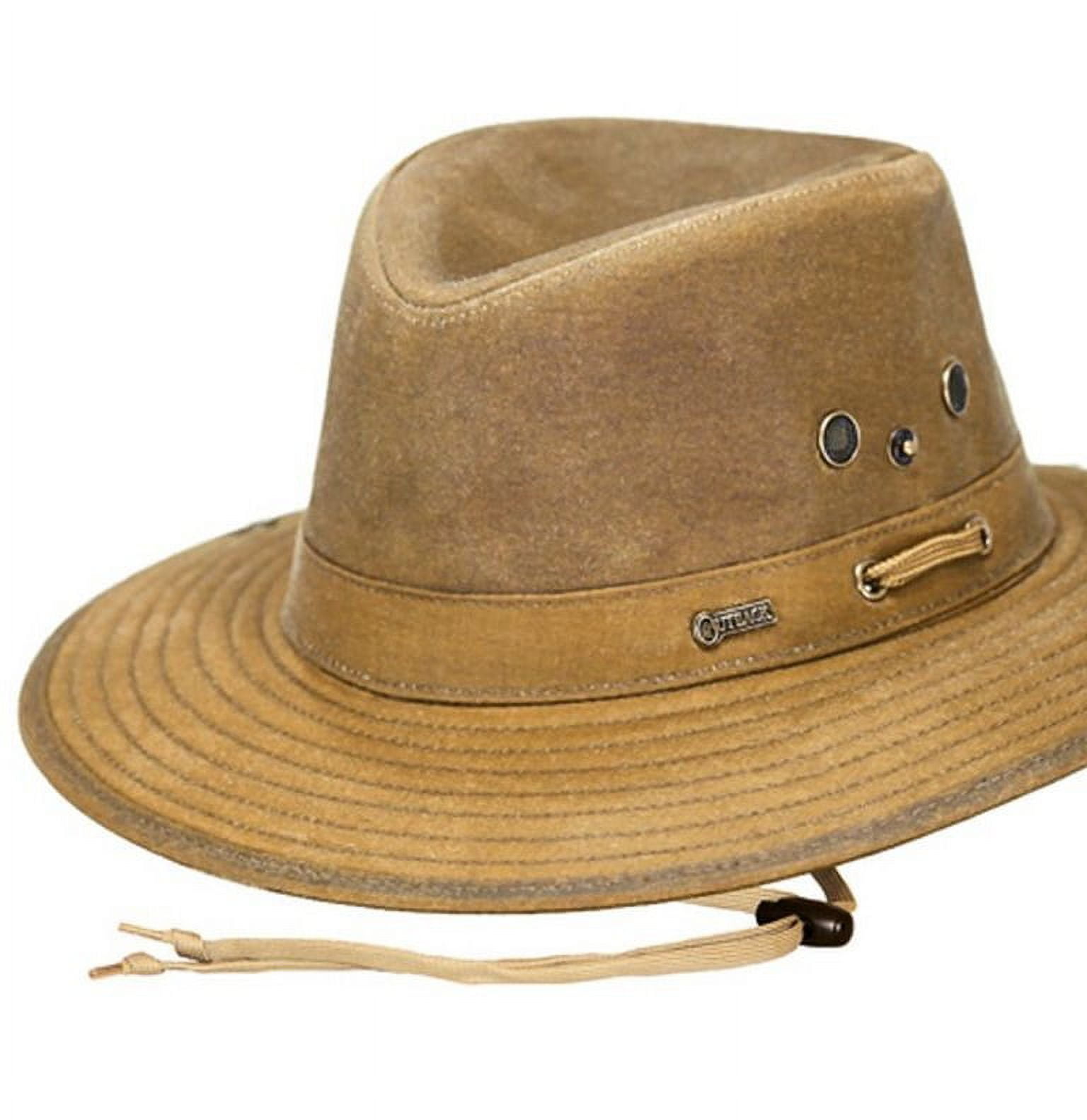 Outback Trading Hat Mens River Guide Oilskin Waterproof Rugged 1497 ...