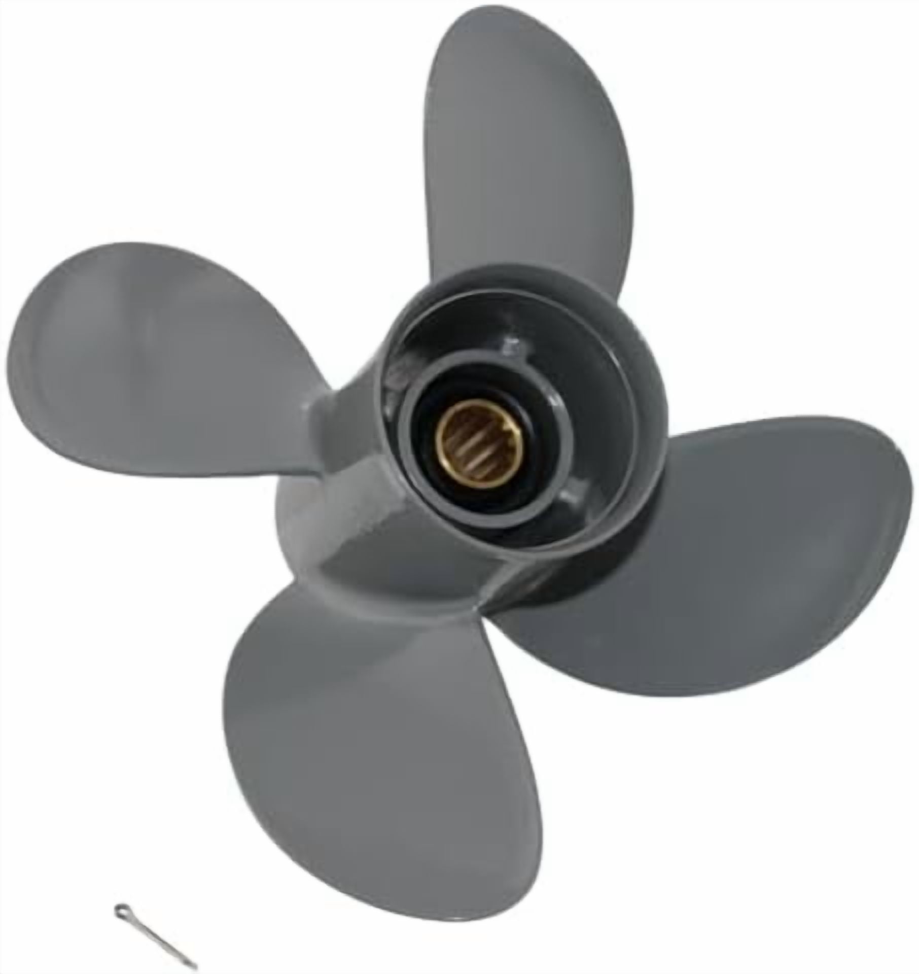 Outboard 4 Blades Propeller fit Honda Engine BF35/40/45/50/60HP,13 ...